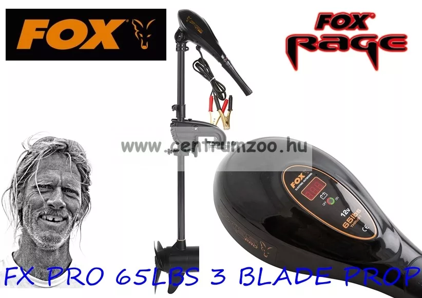 Fox FX Pro 65Lbs 3 Blade Outboard Professional Trolling csón
